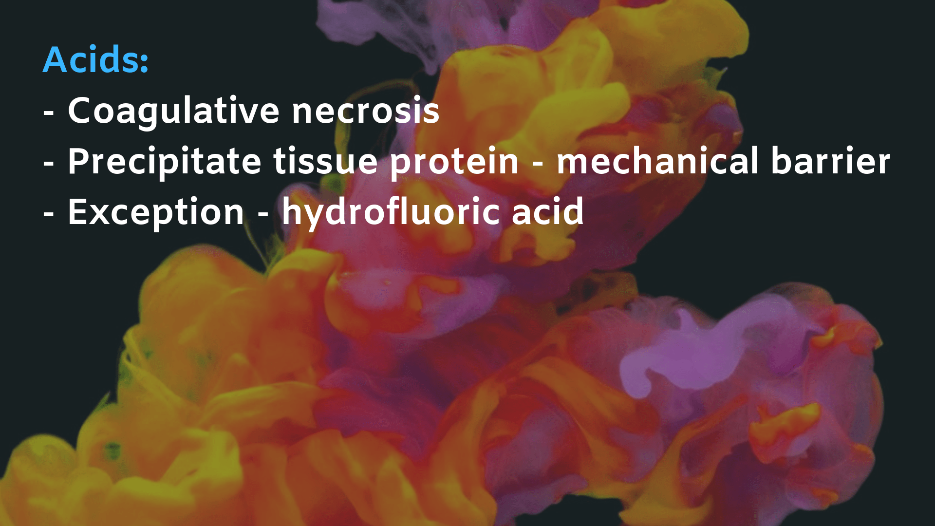 pHirst Aid - Management of Chemical Attacks in Children