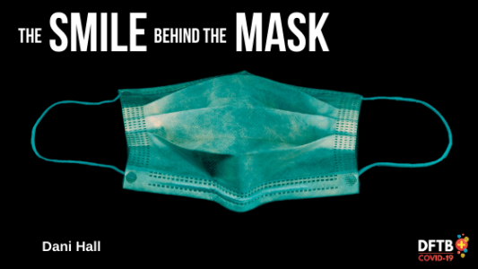 The smile behind the mask