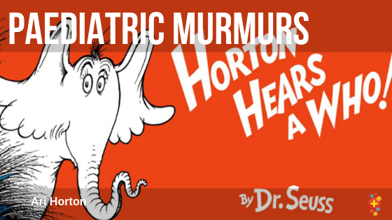 Paediatric Murmurs: Ari Horton at DFTB18 - Don't Forget the Bubbles