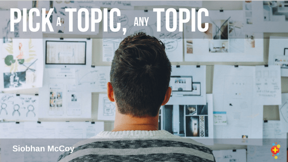 Choosing your research topic - Don't Forget the Bubbles