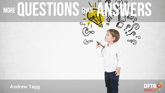 More questions than answers - Don't Forget the Bubbles